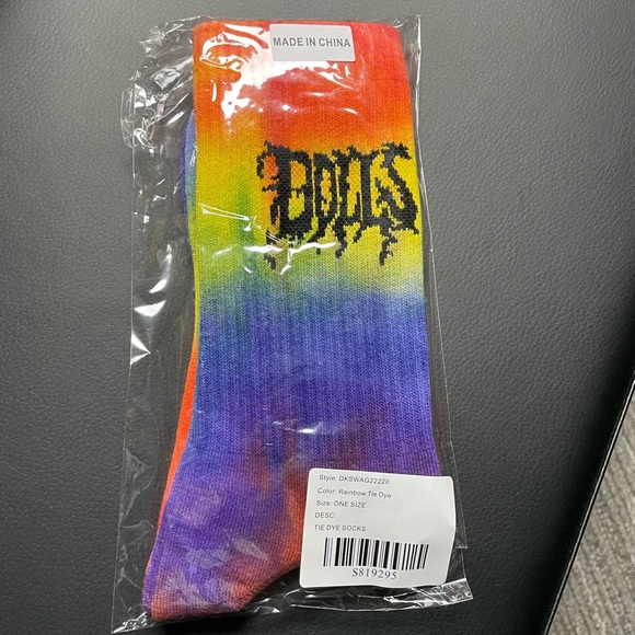 Dolls Kill | Underwear & Socks | Nwt Dolls Kill Rainbow Tie Dye Dk ...
